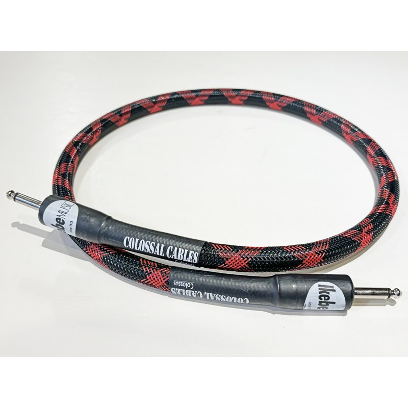 【楽天市場】翌日配達 Colossal Cable COLOSSUS SPEAKER CABLE 3ft ST/ST Plug [Red ...