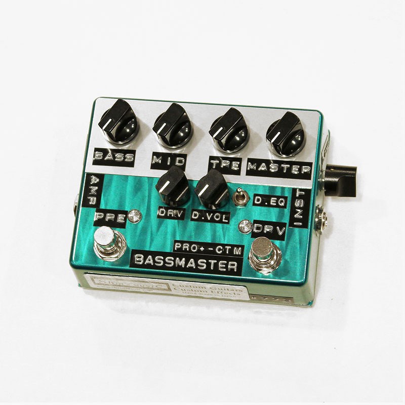 【楽天市場】shin’s music Bass Master PRO+ CTM w/ Drive EQ Select Switch ...