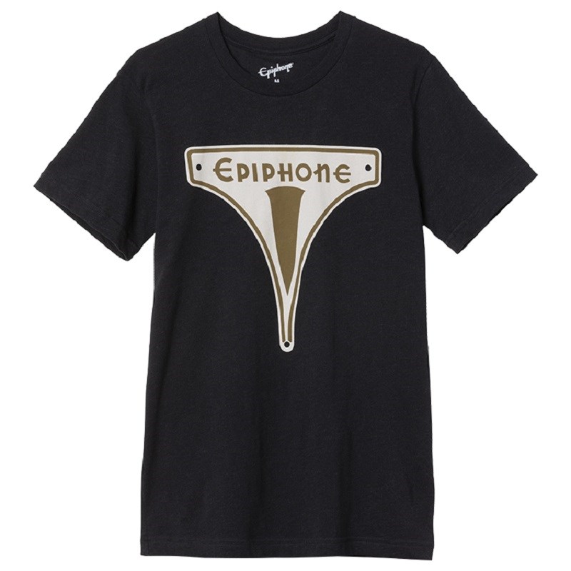 【楽天市場】Epiphone 【創業50周年大決算SALE】 Vintage Badge Tee (Black)， (Large) [GA ...