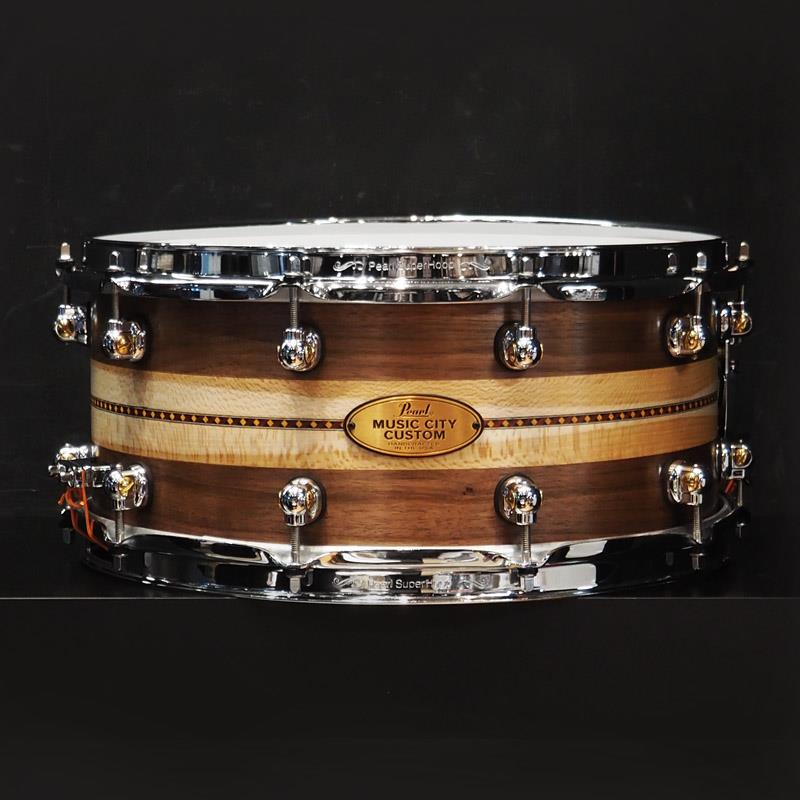 【楽天市場】Pearl MCCW1465S/C #1008 Music City Custom -USA Solid Walnut Shell ...