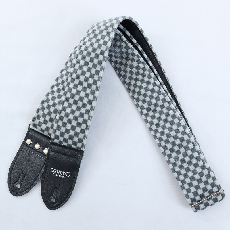 【楽天市場】Couch Guitar Strap Couch The 80s American Checkers Gray：イケベ楽器 イケシブ