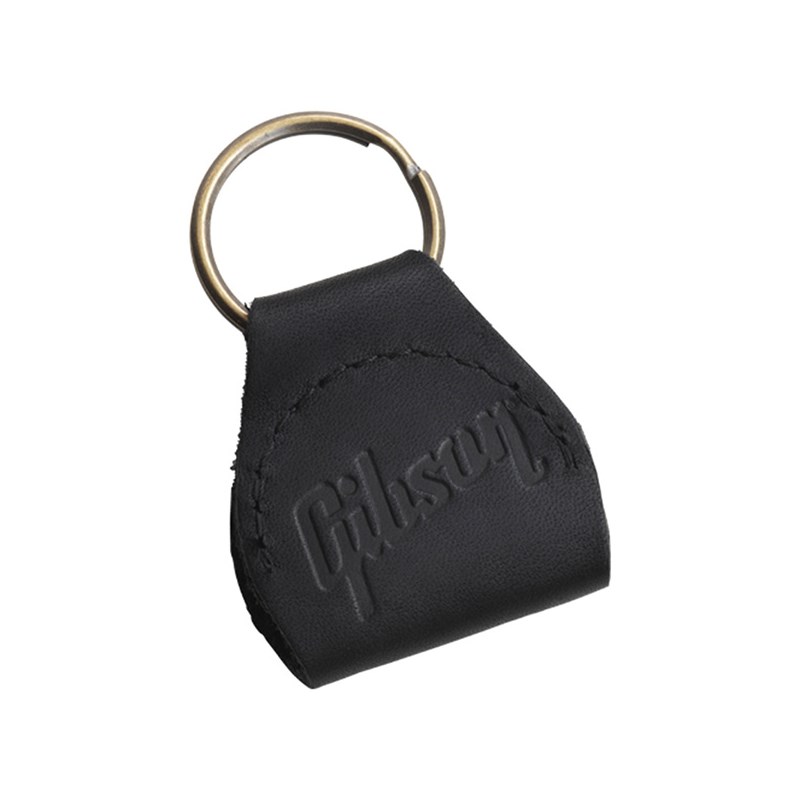【楽天市場】Gibson Premium Leather Pickholder Keychain [AKYC-BLK]：イケベ楽器 イケシブ