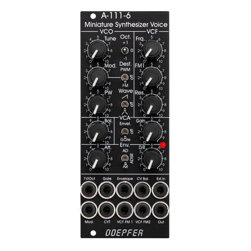 【楽天市場】DOEPFER A-111-6V Mini Synthesizer Voice：イケベ楽器 イケシブ