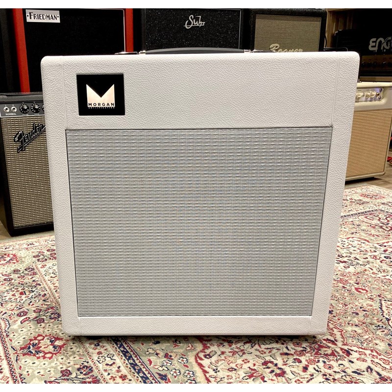 【楽天市場】翌日配達 Morgan Amplification AC20 Combo [WHITE LEVANT][Custom Color ...