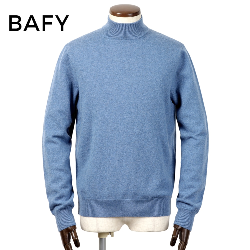 【楽天市場】【ポイント10倍】バフィー BAFY ／ 当店別注Loro Pianaカシミヤハイゲージモックネックニット「1303LP ...