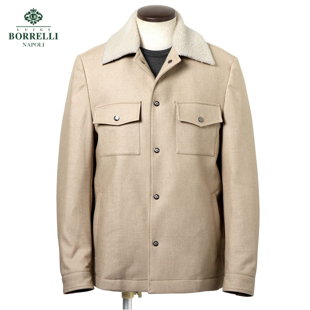 【楽天市場】【ポイント10倍】【SALE】ルイジボレッリ ルイジボレリ LUIGI BORRELLI ／ 25-26AW ウールコットン ...