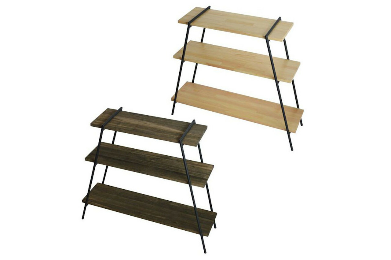 【楽天市場】送料無料 COLLEND コレンドIron Leg Rack 3段 アイアンレッグラック 3段 棚 収納 ディスプレイ HNM ...