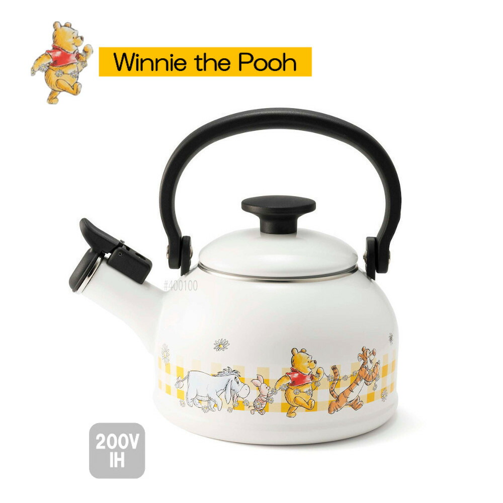 【楽天市場】送料無料 富士ホーロー 1.6L 笛吹きケトル くまのプーさん Winnie the Pooh DYP-1.6WK HNM：イキト ...