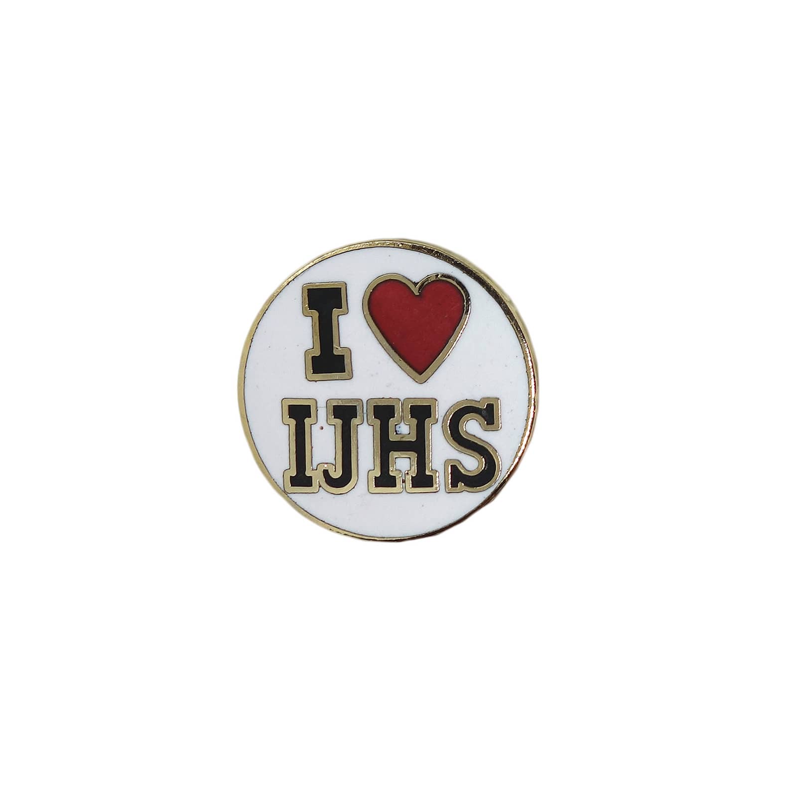 【楽天市場】【中古】I LOVE IJHS ピンズ ピンバッジ ピンバッチ アメリカ 輸入雑貨：異国屋