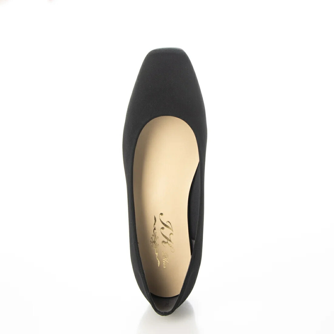 【楽天市場】1230 美脚スタイル スクエアトゥブラックサテンパンプス Ikplus（アイケープラス） ブラック スムース ドークレーサテン 日本製 おしゃれパンプス シンプルパンプス 黒靴 ...