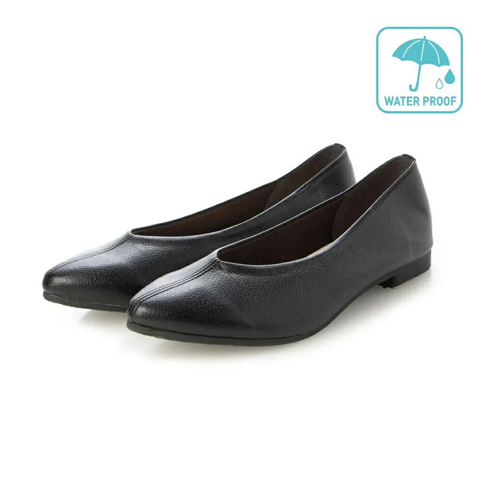 【楽天市場】4025 かかとも踏める柔らかさで美脚姿勢 センターシームフラットシューズ Ikplus（アイケープラス） 日本製 おしゃれパンプス シンプルパンプス レディース シンプル ...