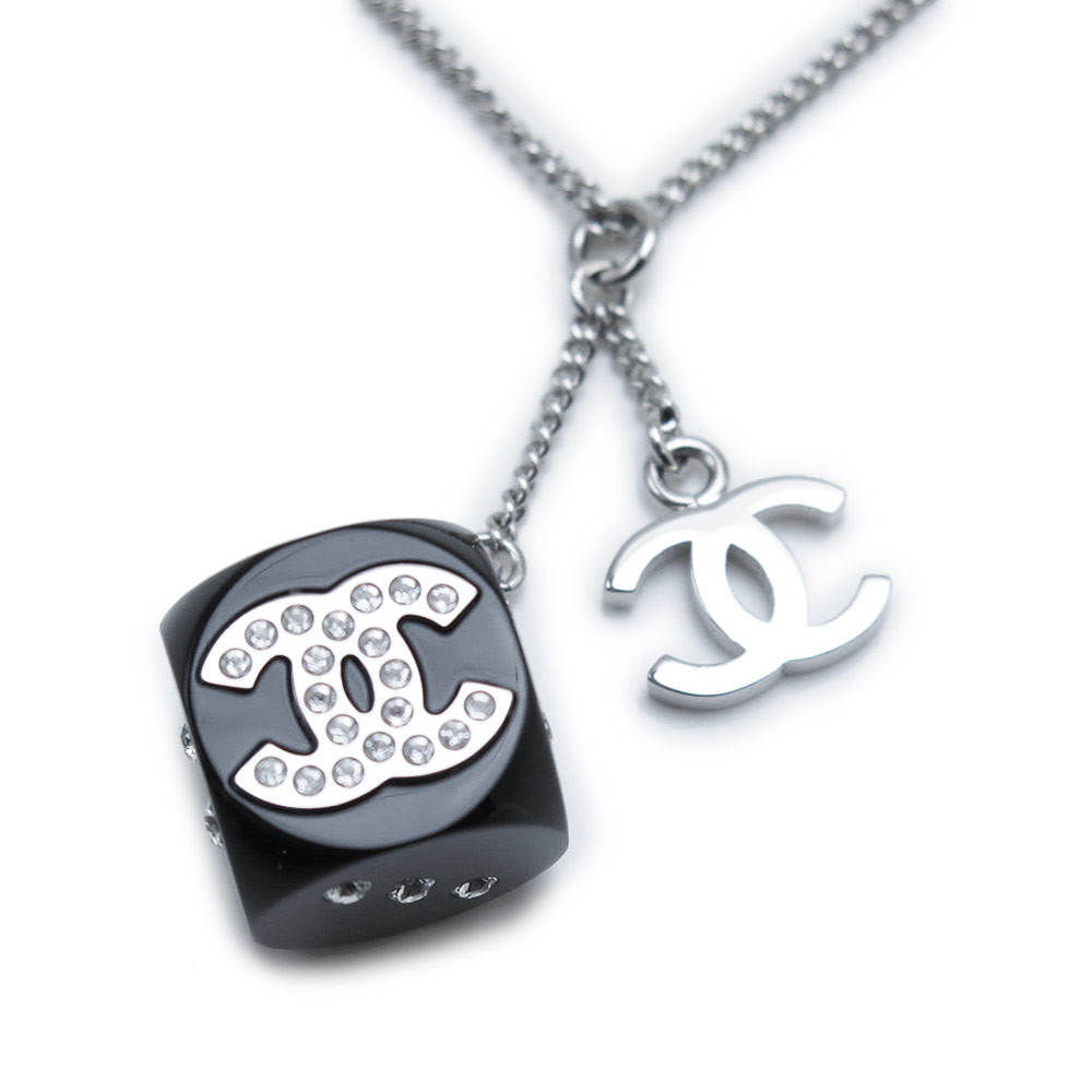 【楽天市場】シャネル ネックレス レディース AB0074 Y47368 Z8796 ペンダント アクセサリー ココマーク サイコロ ダイス ...