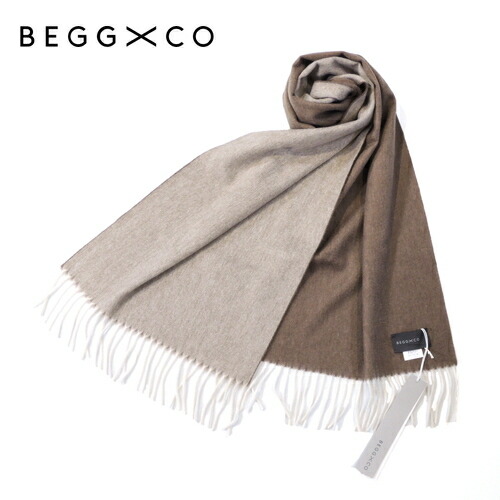 【楽天市場】【15%OFF・新品】BEGG×CO（ベグ アンド コー）Arran Semi Reversible カシミヤリバーシブルマフラー ...