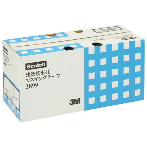 【楽天市場】3M マスキングテープ 建築塗装用 2899 24MM×18M 5巻X10本 2899 24X18：Ilmondomall