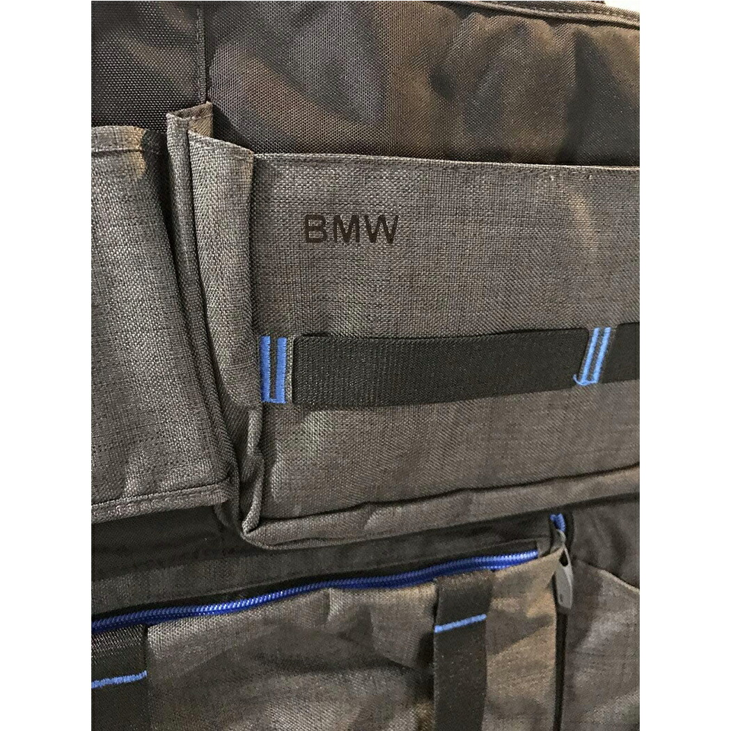 【楽天市場】【 BMW 純正 】シートバック ストレージ ポケット ヘッドレスト取付 ブラック グレー ブルー アクセント 汎用 ...
