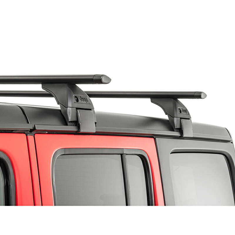 【楽天市場】【 JEEP 純正 】ルーフラック クロスバー JLラングラー 2ドア 4ドア アンリミテッド 2018.10～ アタッチメント ...