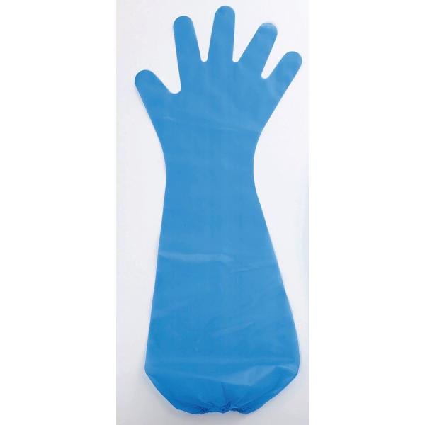 【楽天市場】＃2011 ポリエチエンボス ロング 外エンボス 30枚入 ブルー フリーサイズ 品番:304-0000291：いまちゃす 楽天市場店