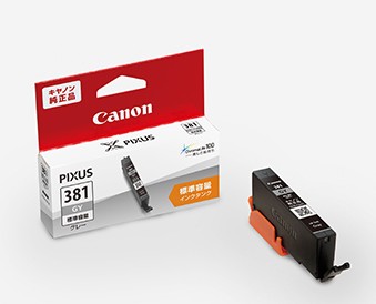 【楽天市場】在庫あり【ゆうパケットで送料無料】Canon・キヤノン ピクサス インクタンク BCI-381GY グレー キヤノン純正品 【スーパーロジ】：いまどき本舗