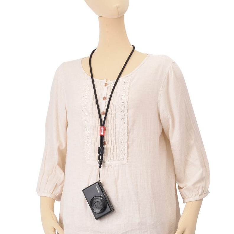 【楽天市場】【ゆうパケットで送料無料】 エツミ ETSUMI VCO-8749 ブラック Coleman コールマン ロープストラップ スマホ アクセサリー ショルダーストラップ：いまどき本舗