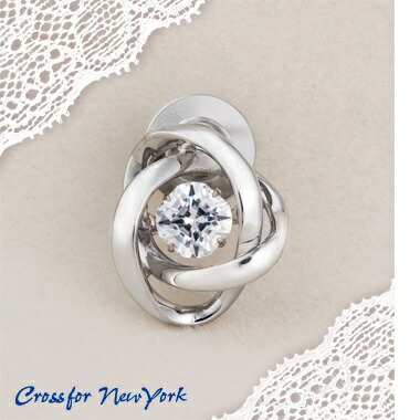 【楽天市場】【送料無料（沖縄・離島を除く）】NY-T012 クロスフォー ニューヨーク Dancing Stone Loop2（ループ） タイニーピン NYT012【お取り寄せ品】【プレゼント ...