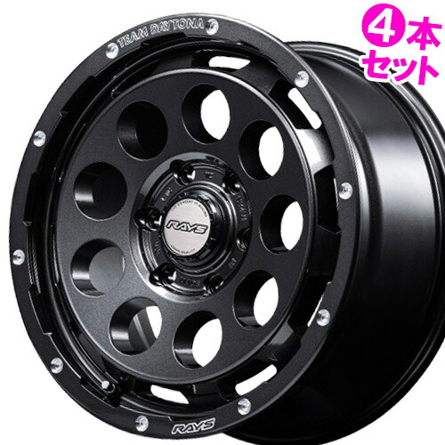 【楽天市場】16インチ 6.5J 6/139.7 レイズ チームデイトナ D9 スペック M 新品 正規品 ホイール 4本セット価格 [カラー] スーパーダークガンメタ (ANL) 【タイヤ ...