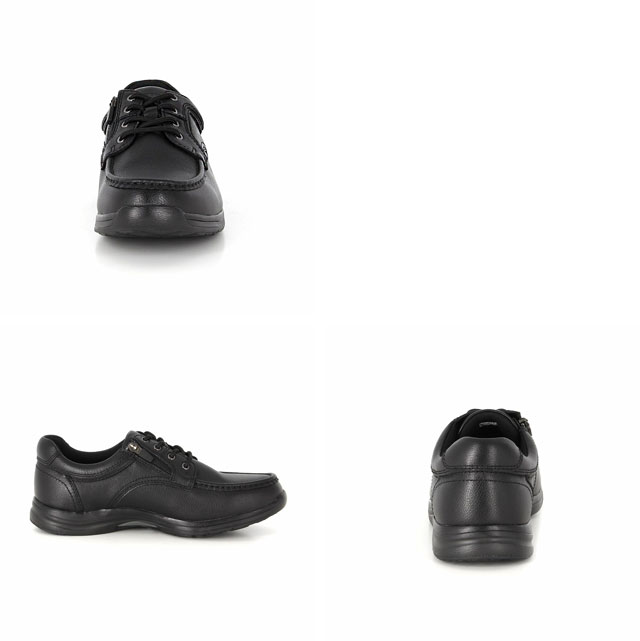 【楽天市場】ムーンスター ウォーキングシューズ メンズ ワールドマーチ WM3130 ブラック 48597866 MOONSTAR ソフト革 ...