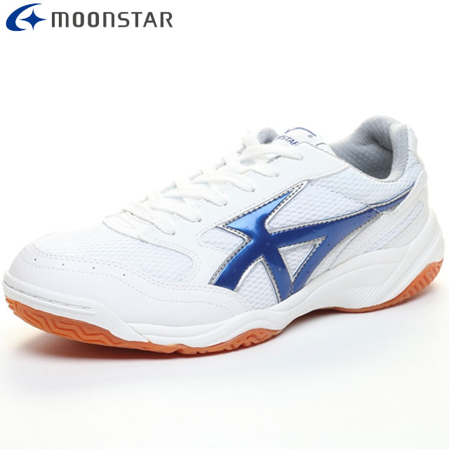 【楽天市場】ムーンスター MOONSTAR 体育館シューズ メンズ レディース ユニセックス ジュニア ジムスターS400 ホワイト/ネービー 軽量 屈曲 耐久性 2E シューズ 靴 用品 ...