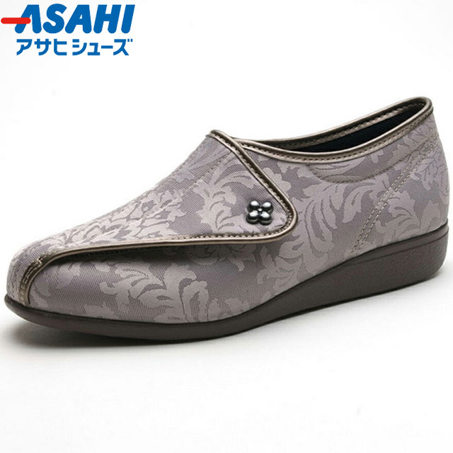 【楽天市場】アサヒシューズ シューズ 快歩主義L011 グレージュガラ レディース フットオンコントローラー システム 靴 フットウェア 用品 ...
