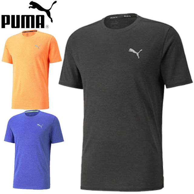 【楽天市場】ネコポス プーマ PUMA メンズ ランニング RUN FAVORITE ヘザー 半袖 Tシャツ 523683 ドライ 吸水速乾 ...