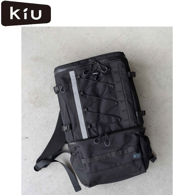 【楽天市場】ネコポス キウ KiU メンズ レディース フィッシングバックパック K304-900 ブラック 28L 防水 撥水 耐水 雨の日 リュックサック 釣り フェス キャンプ ...