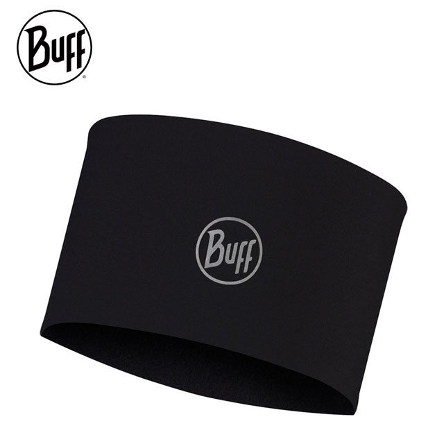 【楽天市場】ネコポス バフ ウエアアクセサリー TECH HEADBAND SOLID BLACK ブラック Buff 413260 ヘッドバンド 柔らかい起毛したニット生地 高い断熱性 保温 ...
