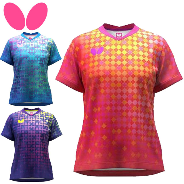 【楽天市場】ネコポス バタフライ Butterfly シャツ ミナレア・シャツ 半袖 ショートスリーブ トップス ウエア アパレル 吸水速乾 ...