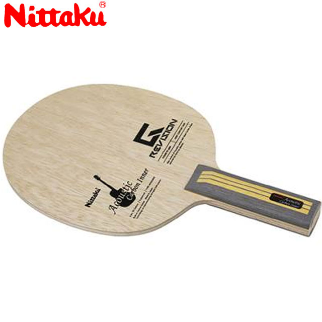 【楽天市場】ニッタク Nittaku シェークラケット シェークハンド アコースティックカーボンインナーG-REVISION ST 握りやすさ ...