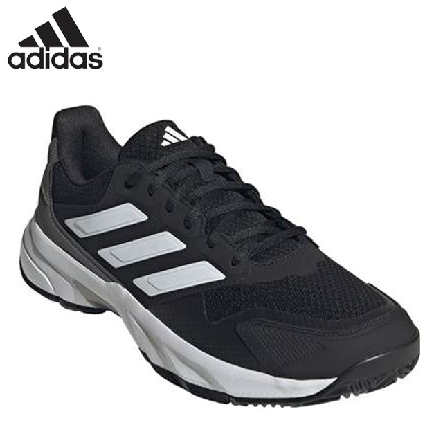 【楽天市場】(Z)80 アディダス テニスシューズ メンズ COURTJAMCONTROL3MMC adidas IF0458 クレー・オムニ ...