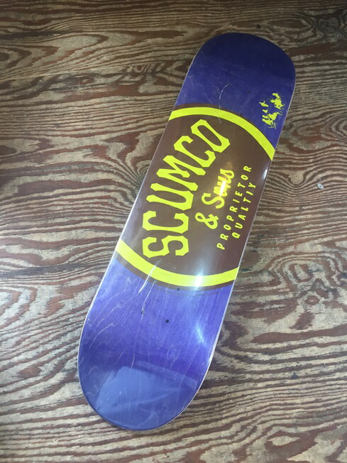 【楽天市場】Scumco&sons Logoboard スケートボードデッキ スケート デッキ ストリート 大人 初心者おすすめ sk8 板 ...