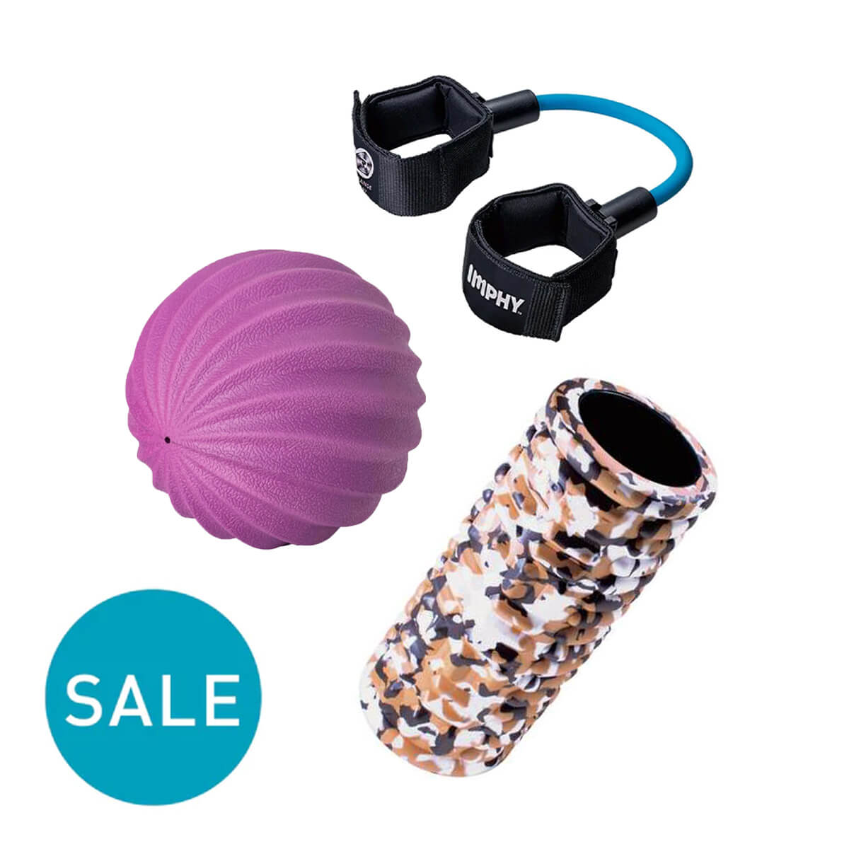 【楽天市場】【期間限定SALE価格】【公式】インフィ ヒップアップセット フォームローラー レジスタンスチューブ スパイラルボール IMPHY フィットネス 初心者 トレーニング 福袋 母の日 ...