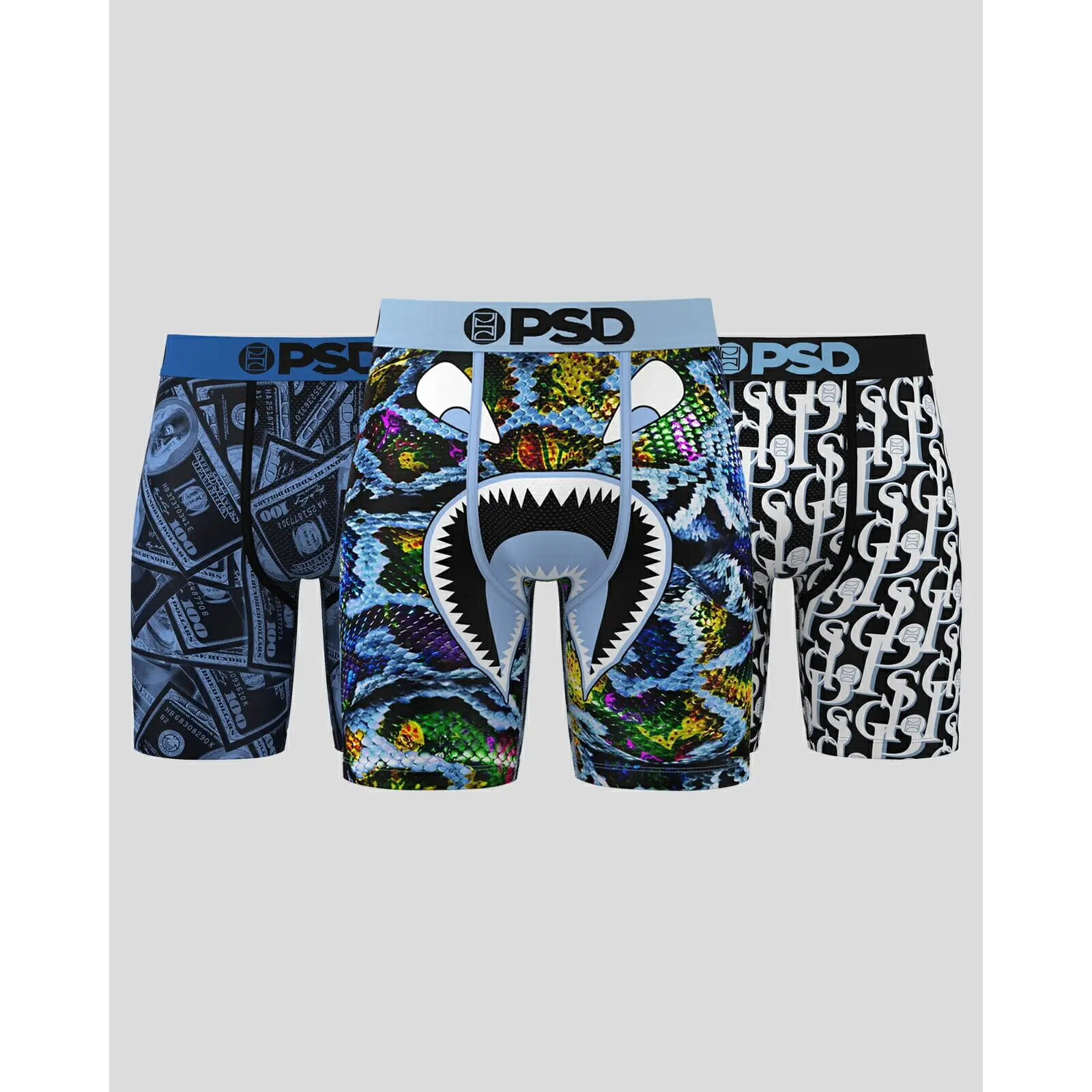 【楽天市場】【PSD】3 PACK - COOL ICE STANDARD LENGTH バンダナ柄 ピーエスディー メンズ パンツ ボクサー ...