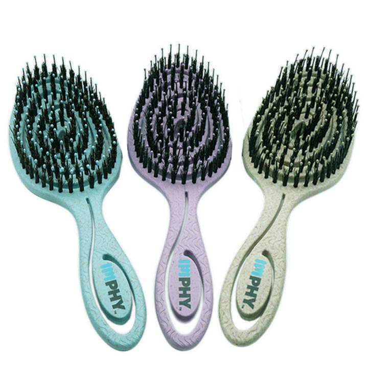 【楽天市場】【期間限定ラッピング無料】【土曜はナニする!?で紹介】インフィ リリースヘアブラシ IMPHY 静電気防止 ヘッド ケア 血行促進 抜け毛 薄毛 筋膜リリース 猪毛 まとまる 髪 ...