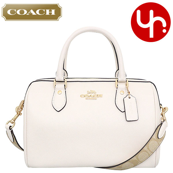 【楽天市場】コーチ COACH バッグ ショルダーバッグ FCH322 CH322 チョーク 特別送料無料 シグネチャー キャンバス ...