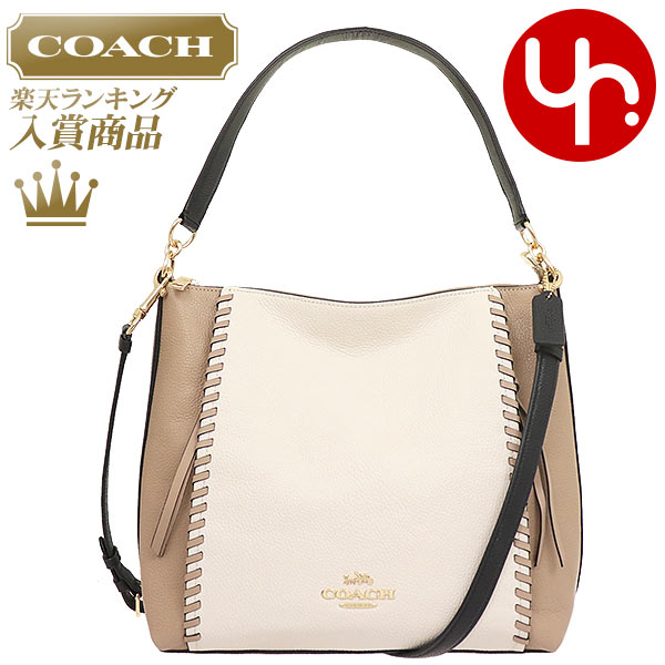 【楽天市場】コーチ COACH バッグ ショルダーバッグ F91156 91156 チョークマルチ 特別送料無料 ラグジュアリー カラー ...