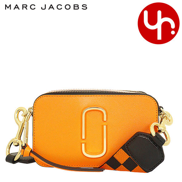 【楽天市場】マークジェイコブス Marc Jacobs バッグ ショルダーバッグ M0012007 オレンジマルチ 特別送料無料 ザ スナップ ...