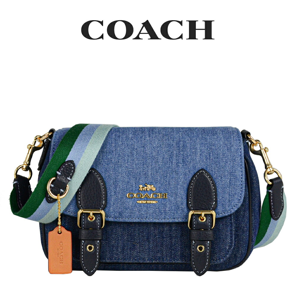 【楽天市場】コーチ COACH アウトレット レディース バッグ ミニショルダー ショルダーバッグ C8583 IMDEI(デニムマルチ ...