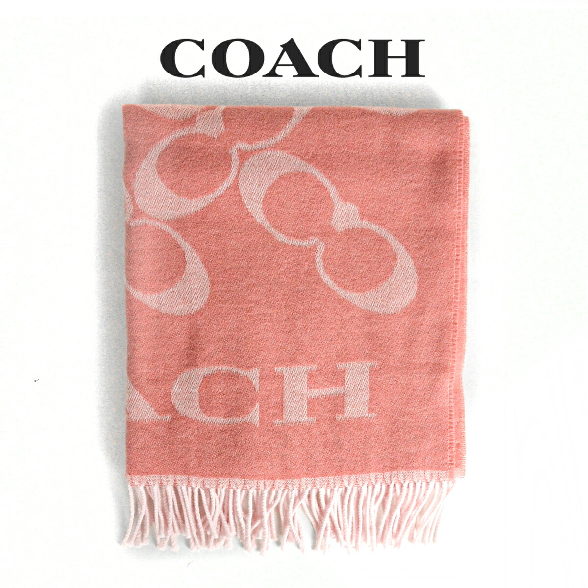 【楽天市場】★ コーチ COACH アウトレット レディース 小物 アパレル マフラー CB684 RZH(キャンディー ピンク ...