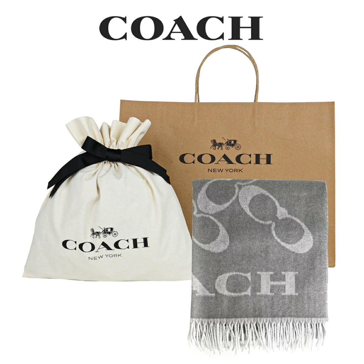 【楽天市場】【RSL】【コーチ巾着＆紙袋付き・ラッピング済み】 ギフトセット コーチ COACH アウトレット レディース 小物 アパレル ...