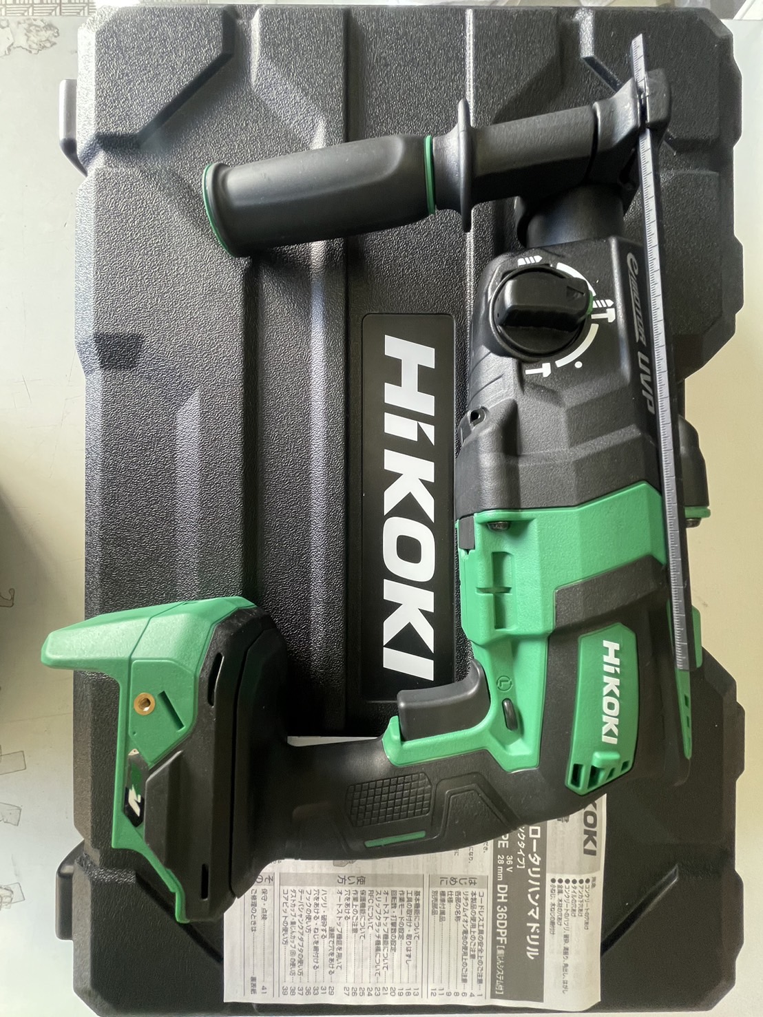 【楽天市場】HiKOKI [ ハイコーキ ] 36V 充電式 ロータリハンマドリル DH36DPE(NNK) 【本体+ケース】※バッテリ・充 ...
