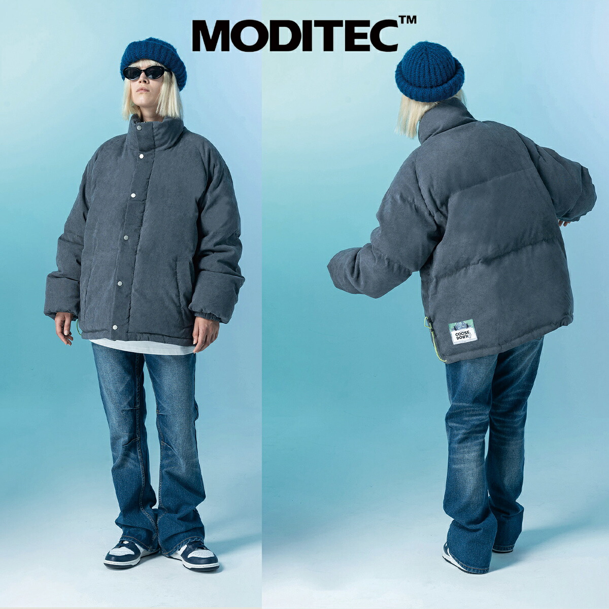 【楽天市場】正規品 MODITEC モディテック ダウンジャケット アウター ハイネック 話題 人気 ストリート 芸能人愛用 大人気 ユニセックス [衣類]：WILLS