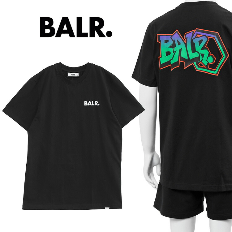 【楽天市場】ボーラー BALR. Tシャツ Olaf Straight Graffiti T-Shirt B1112.1170-JET BLACK【新作】【SALE】：IMPORTBRAND JP