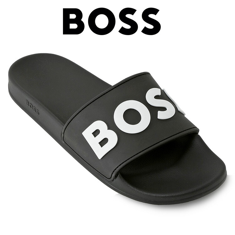【楽天市場】ボス BOSS スライドサンダル 3Dロゴ 50498241-001 BLACK【新作】：IMPORTBRAND JP