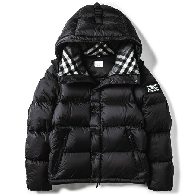 【楽天市場】バーバリー/BURBERRY ジャケット メンズ LOCKWELL ダウンジャケット BLACK 8018731：Import ...