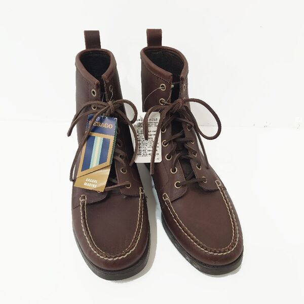 【楽天市場】セバゴ（SEBAGO）レザーブーツ 8hole ブラウン 9M（27cm)：Import Roots